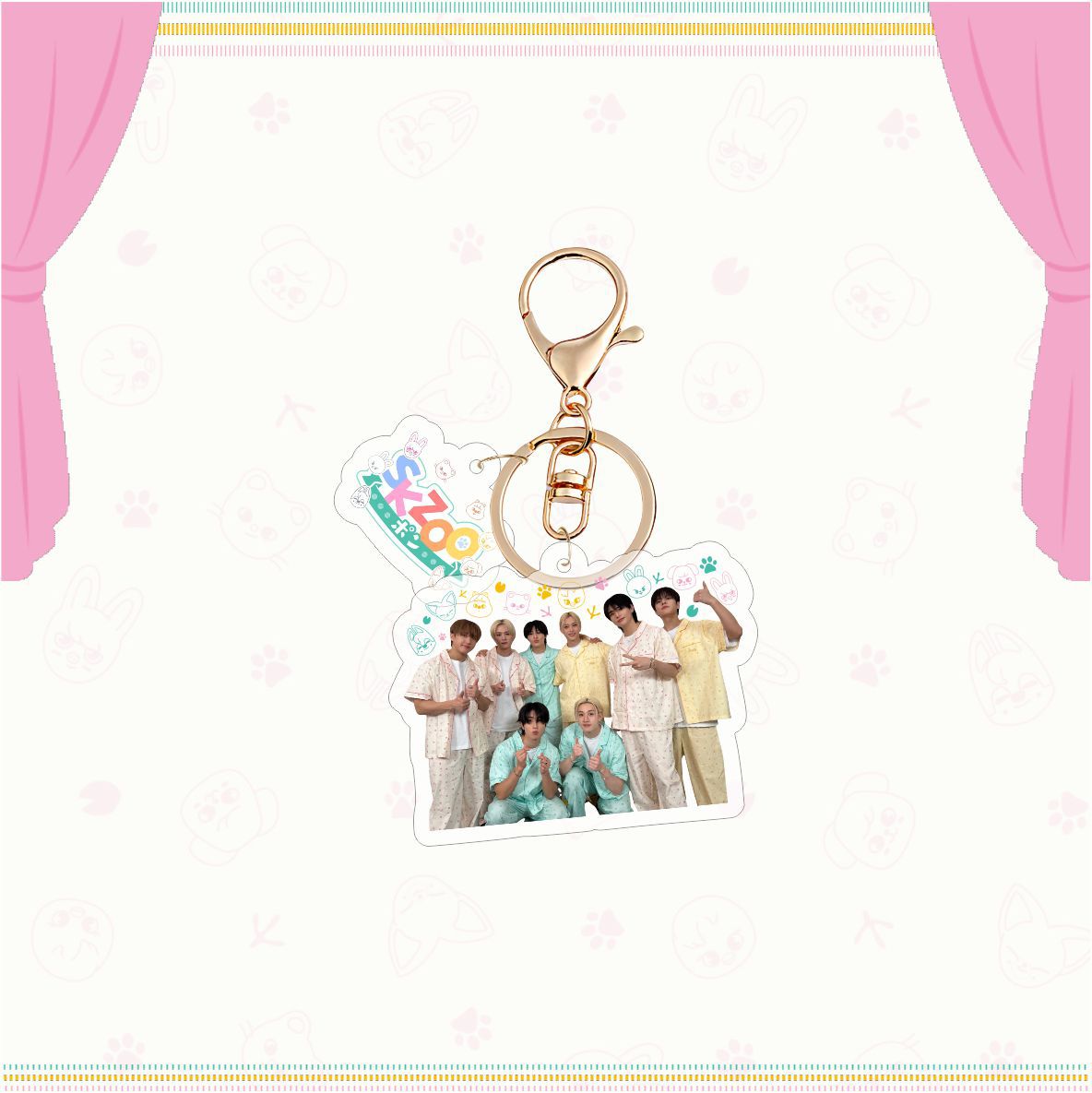 SKZ Pajamas Acrylic Keychain Pendant – TTAesthetic