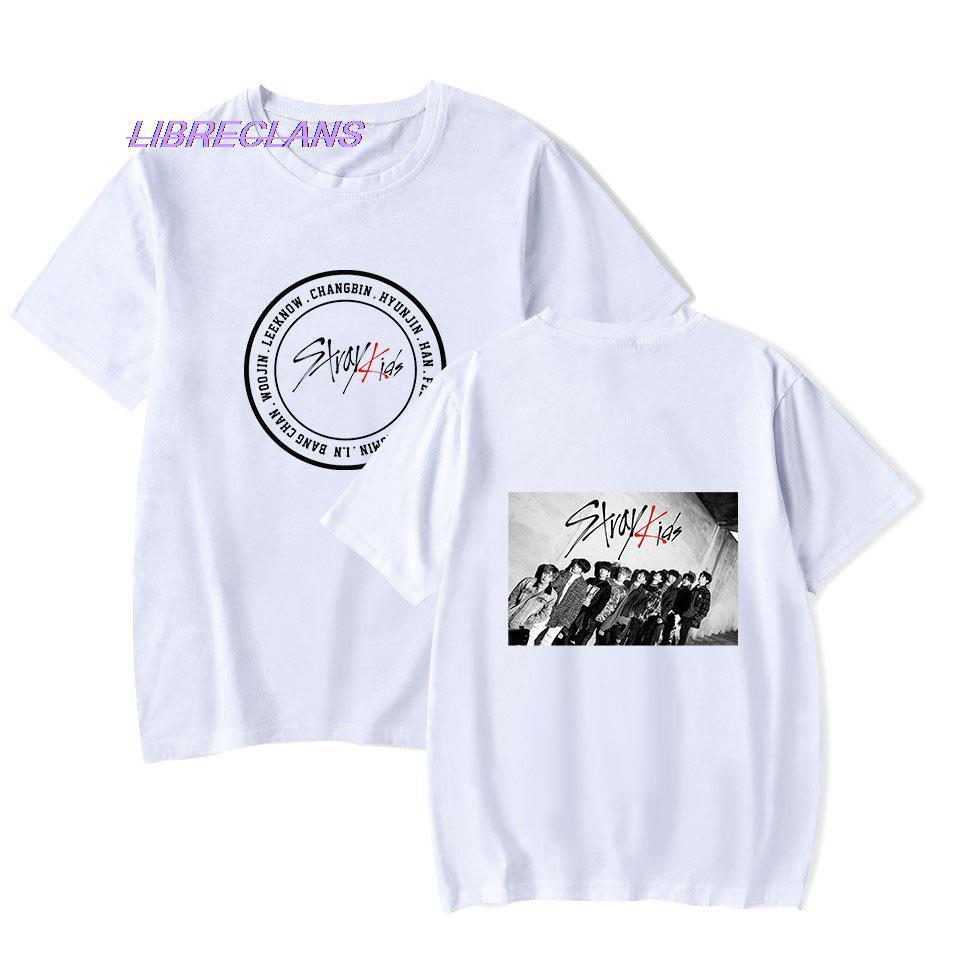 Women's SKZ Logo Printed Short Sleeve T-Shirt – TTAesthetic