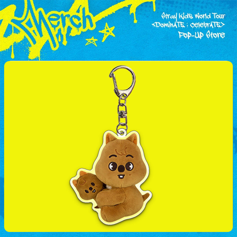 SKZ Doll Acrylic Pendant Keychain 8pcs – TTAesthetic