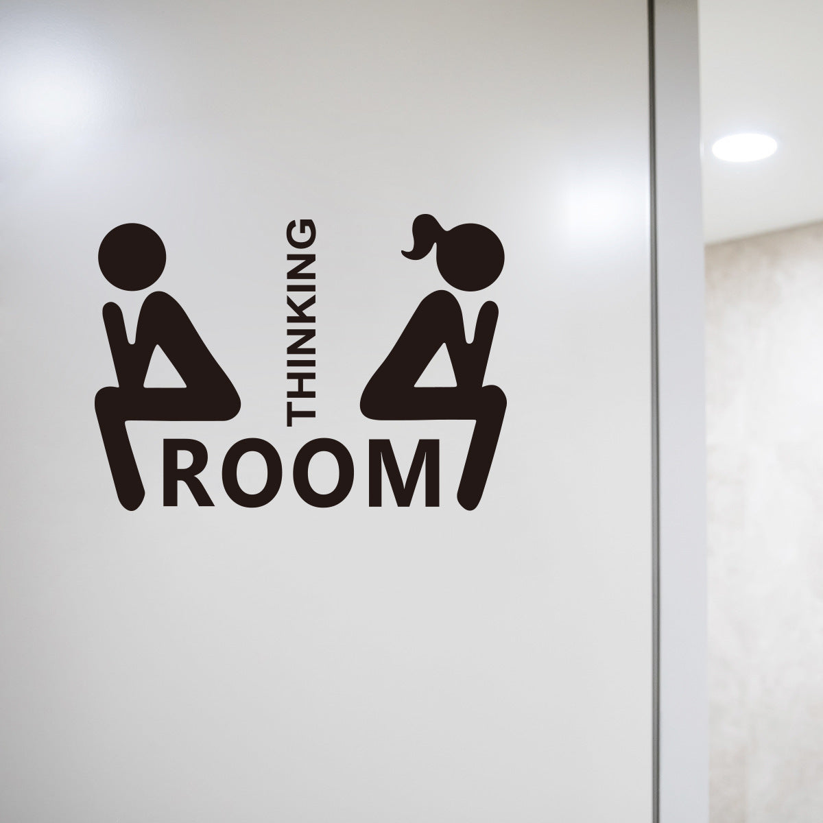 USE THE FORCE Bathroom Sticker – TTAesthetic