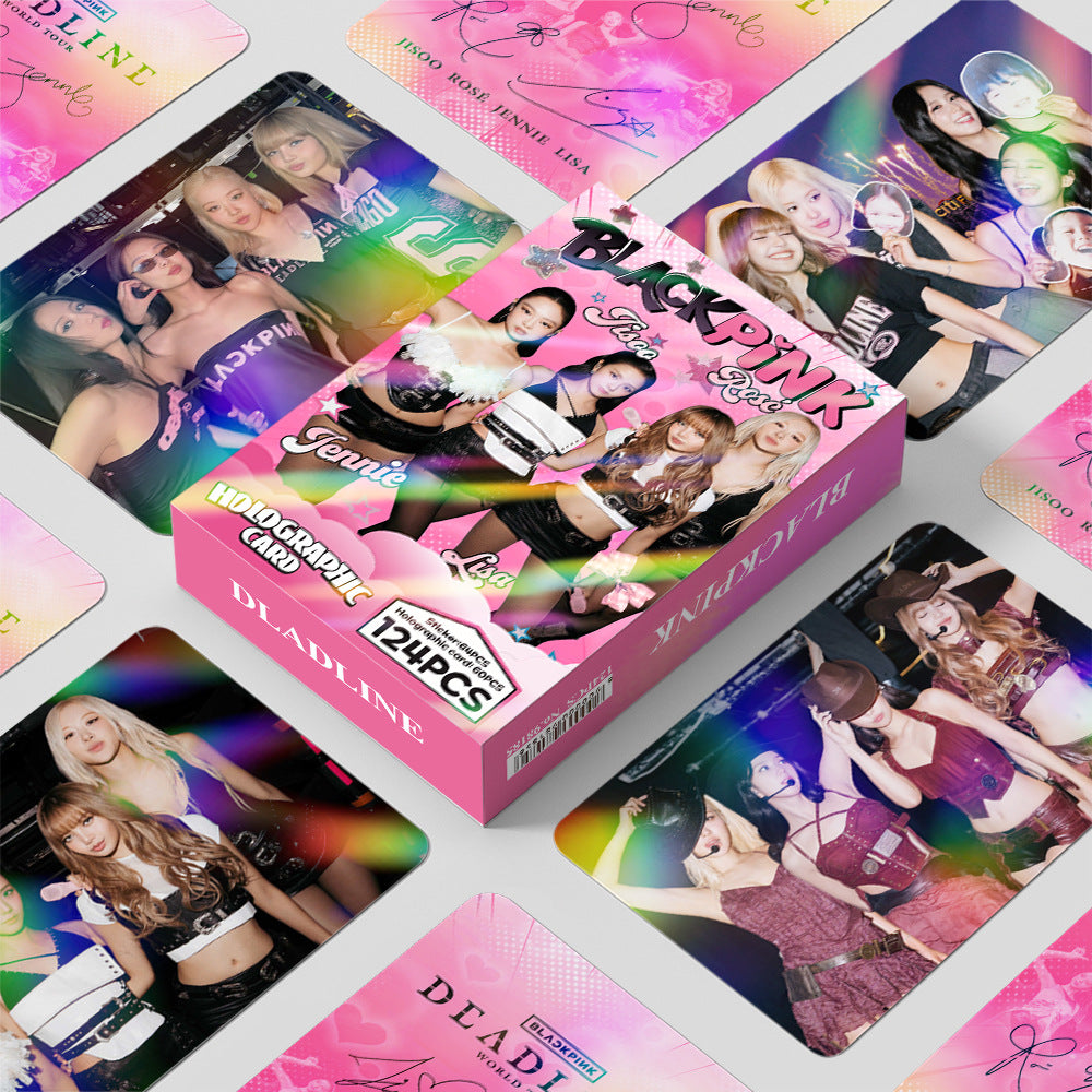 124PCS BP WORLD TOUR DEADLINE Photocard Sticker – TTAesthetic