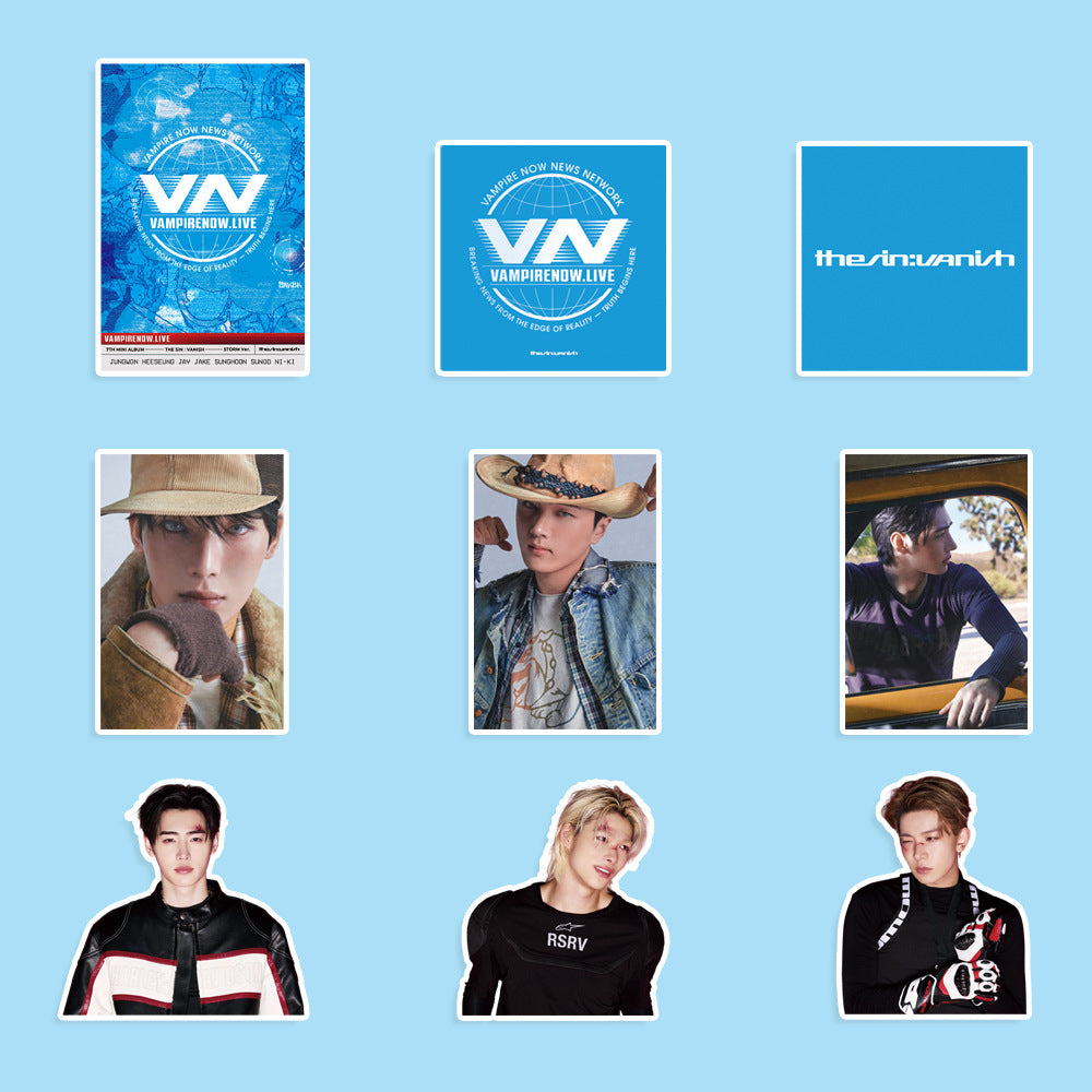 EN Album THE SIN VANISH Stickers 95pcs – TTAesthetic