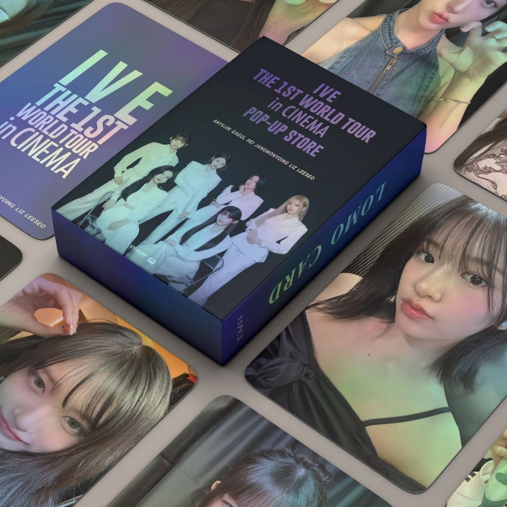 55 IVE Word Tour Album Lomo Photocards – TTAesthetic