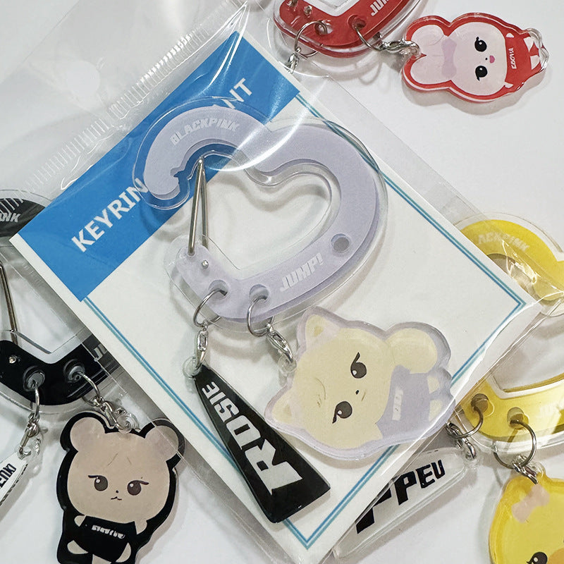 Lisa Jennie Rose Jisoo Pendant Carabiner – TTAesthetic