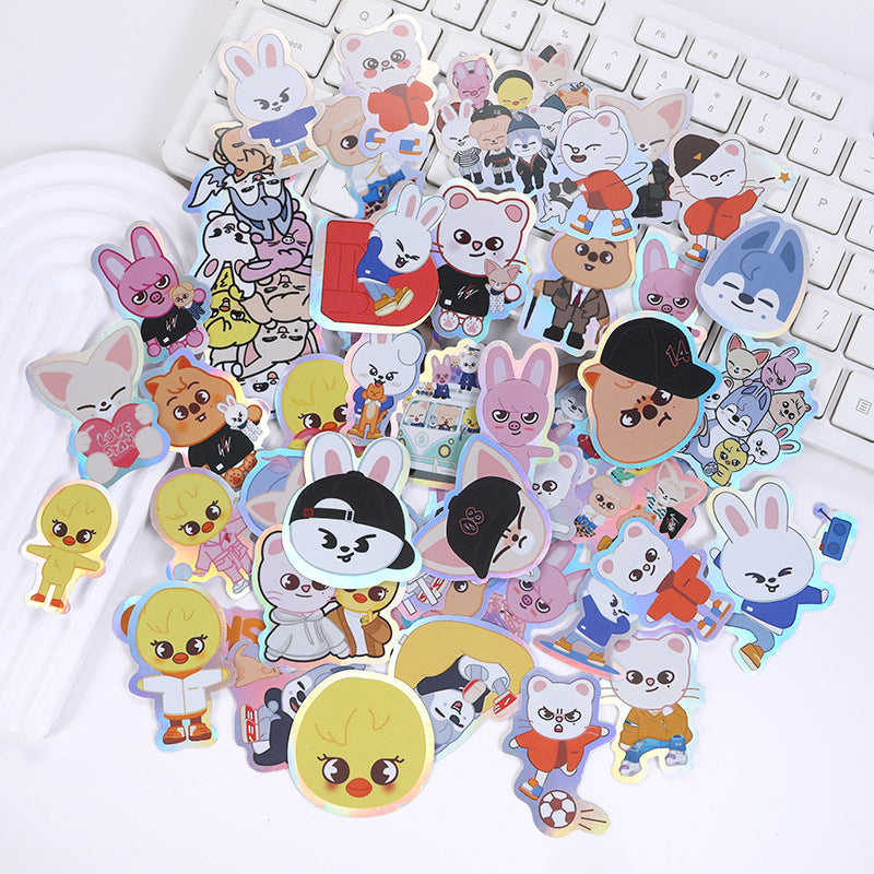 SKZ Laser Luggage Stickers – TTAesthetic