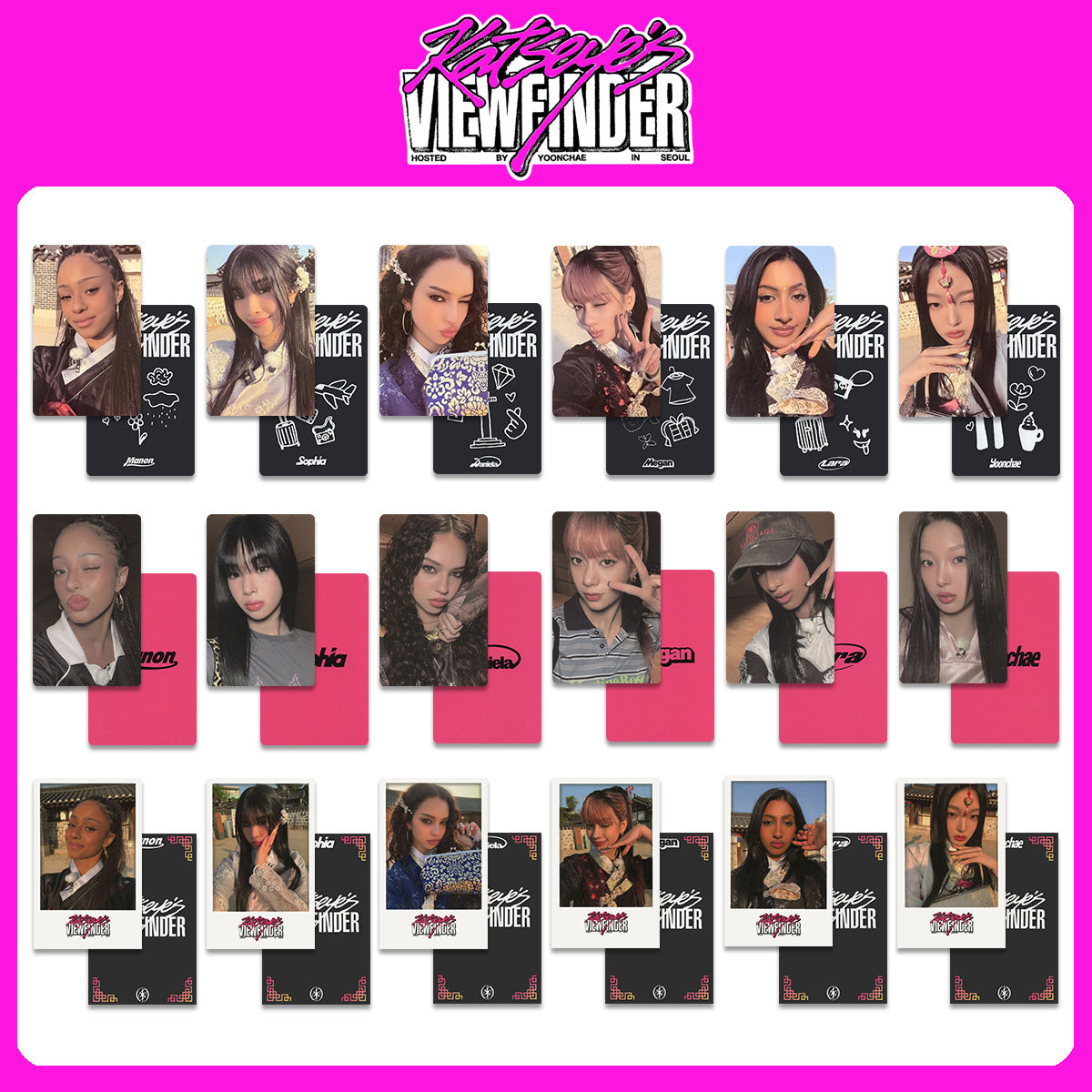 KATSEYE'S VIEWFINDER IN SEOUL Photocard – TTAesthetic